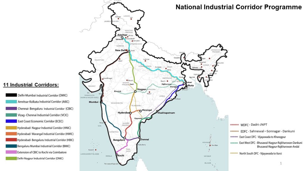 Industrial Corridors Scheme - UPSC Notes